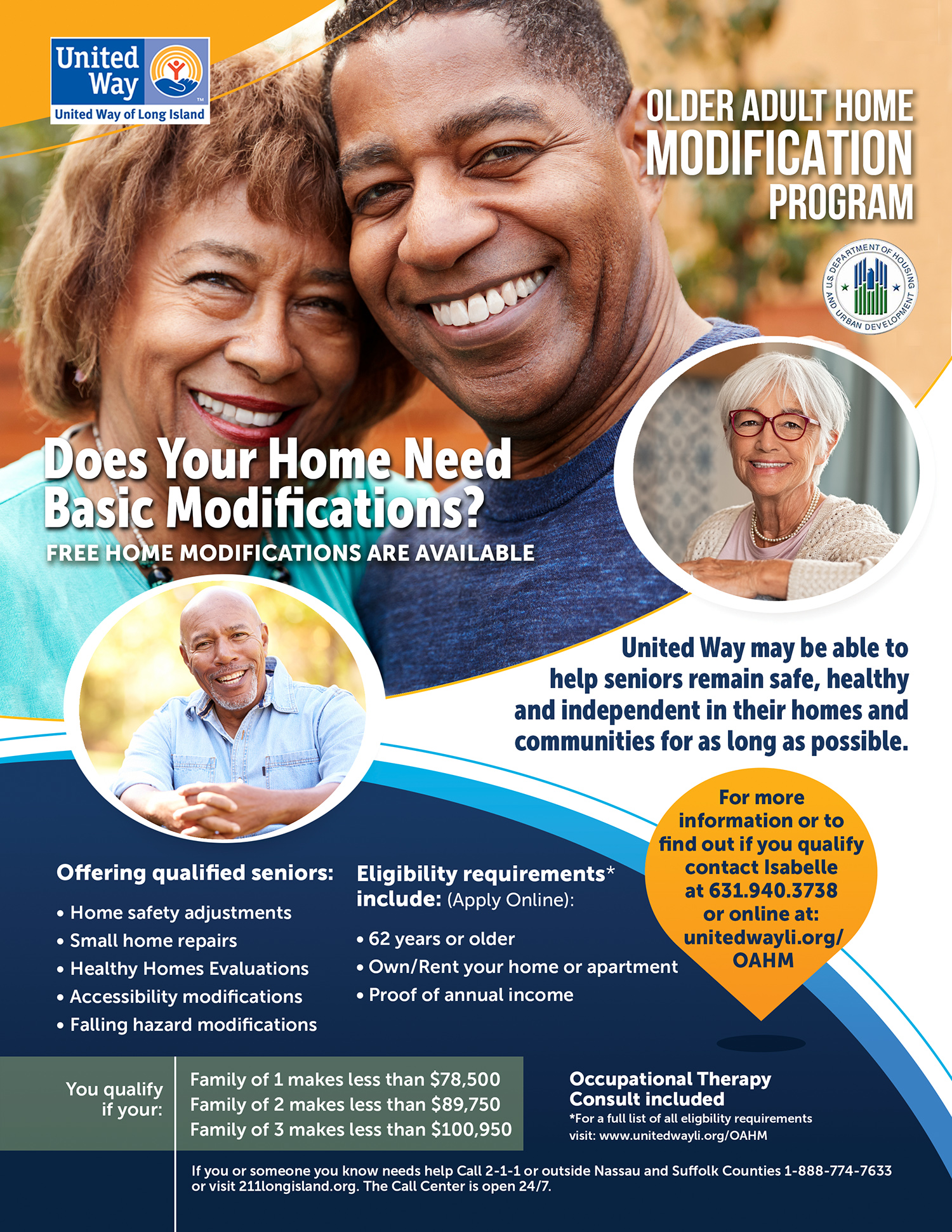 Older Adult Home Modification Program | United Way of Long Island